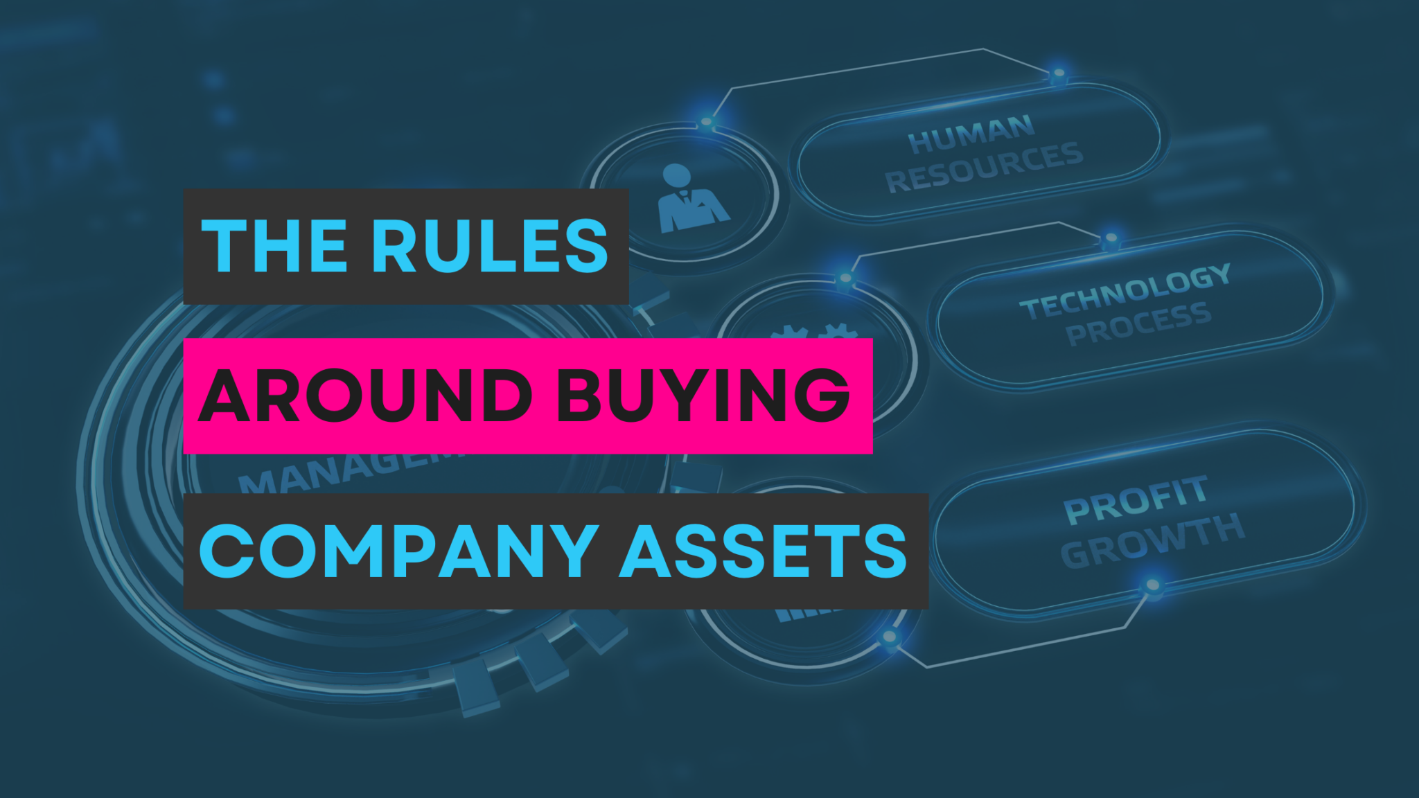 The rules around buying company assets | The Numbers Quarter